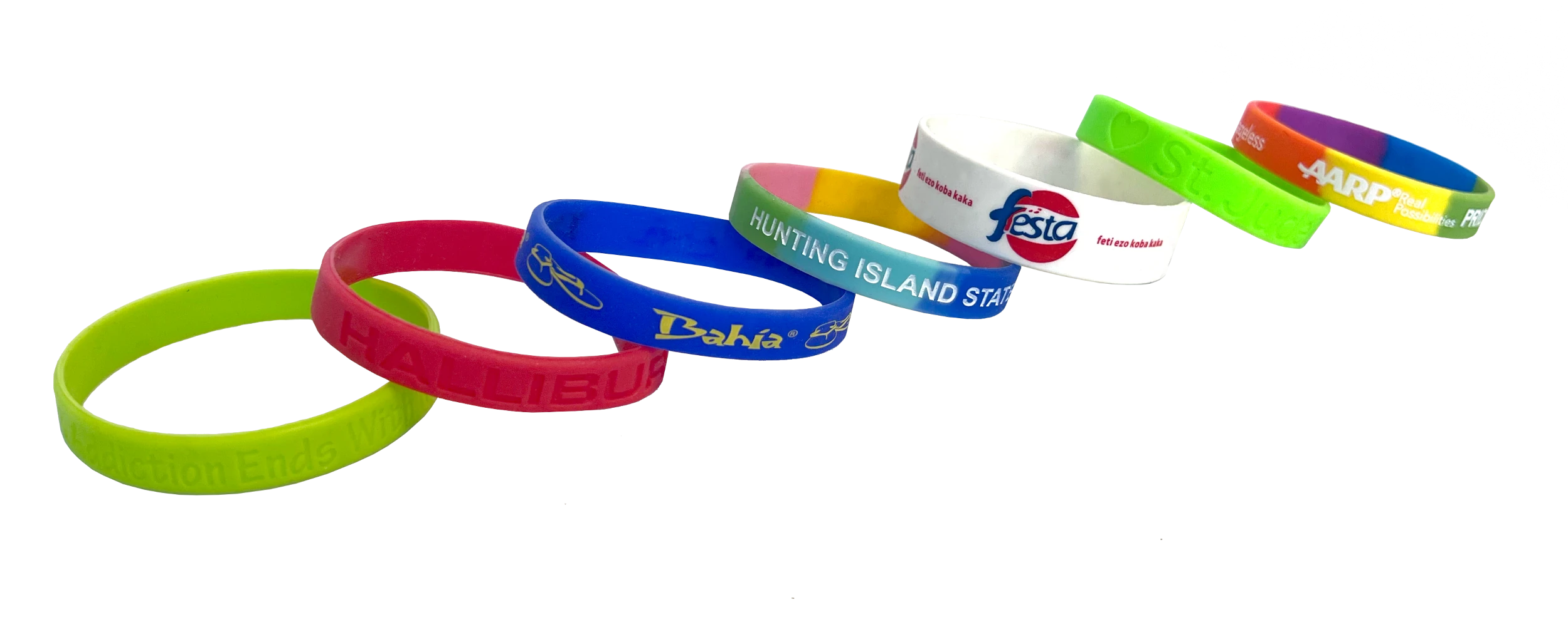 Silicone Bracelets/Rubber Wristbands - Impulse Souvenirs